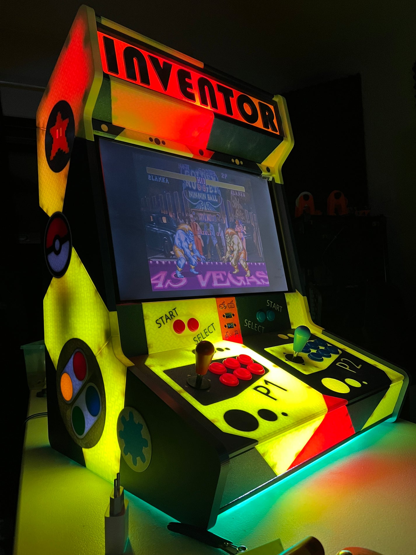 Componentes personalizados para o projeto Arcade. – Inventor's Garage